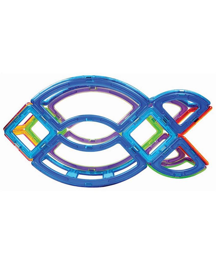 Magformers Curve 50 Piece Magnetic Construction Set - Macy's