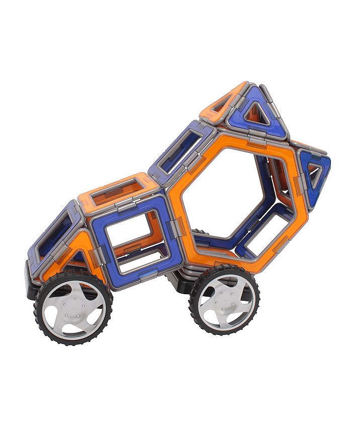 Magformers Xl Cruisers 30 Piece Magnetic Construction Car Set Colors ...
