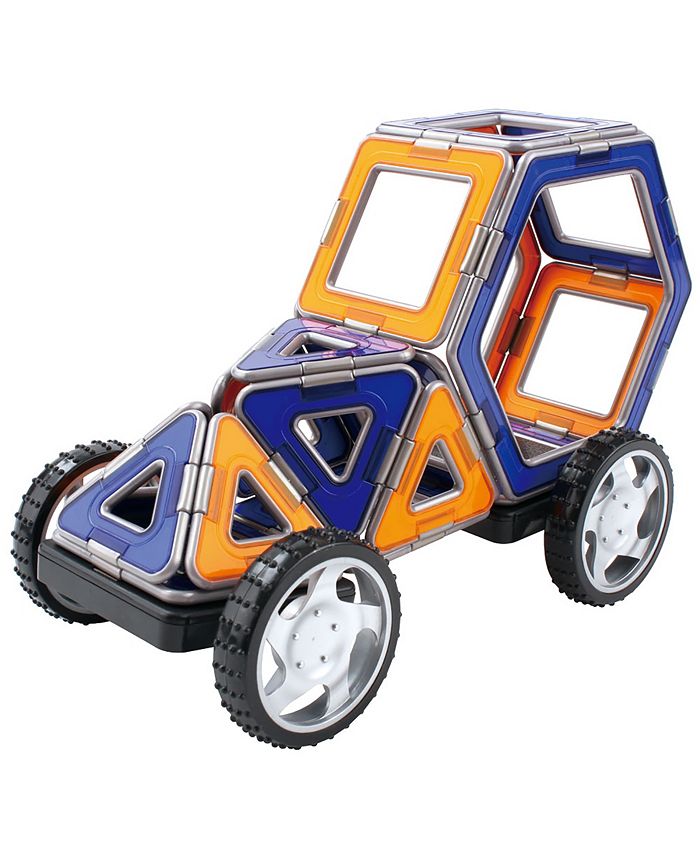 Magformers Xl Cruisers 30 Piece Magnetic Construction Car Set Colors ...