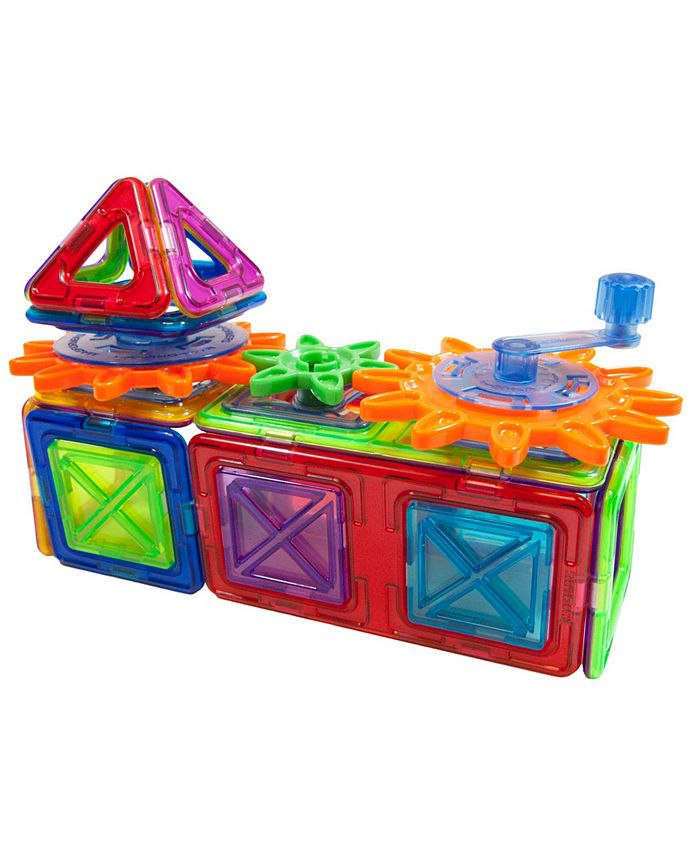 Magformers Magnets In Motion 32 Piece Magnetic Construction Gear Set ...