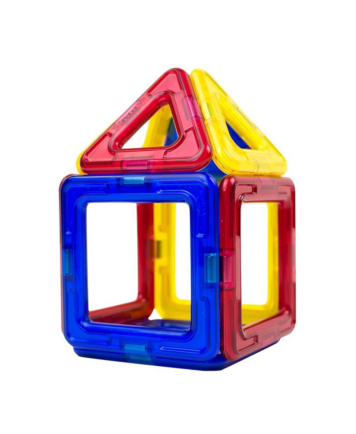 Magformers Primary Color 14 Piece Magnetic Construction Set - Macy's