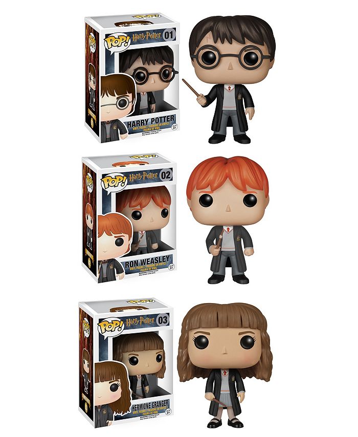 Funko Harry Potter Pop Movie Vinyl Collectors Set, Harry Potter, Ron ...