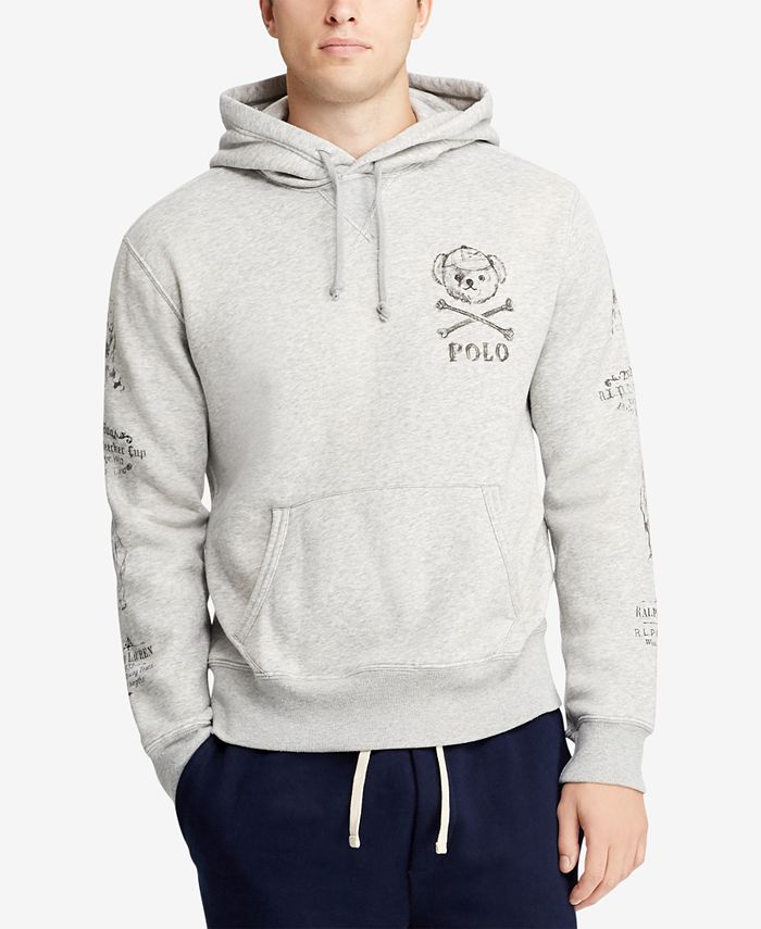 Polo Ralph Lauren Men's Big & Tall Fleece Hoodie - Macy's