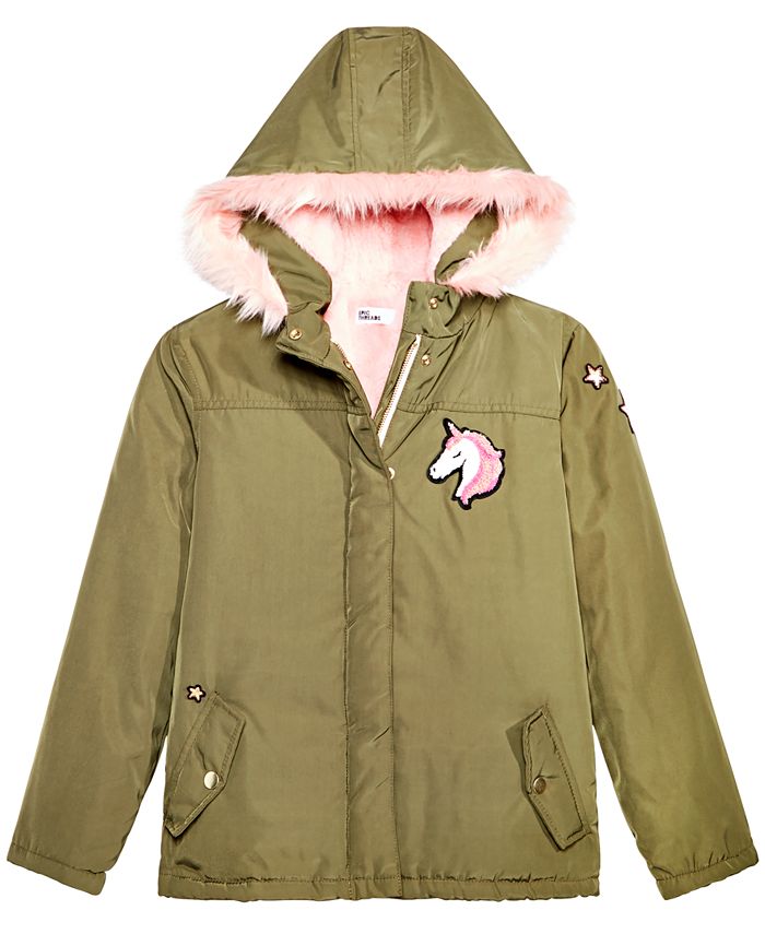 Epic Threads Big Girls Fur-Lined Unicorn Jacket, Created for Macy's ...