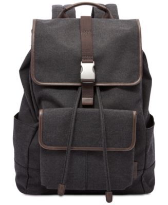 Fossil Men's Buckner Rucksack Backpack - Macy's