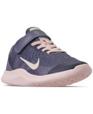 Nike Toddler Girls' Flex Run 2018 Adjustable Strap Running Sneakers ...