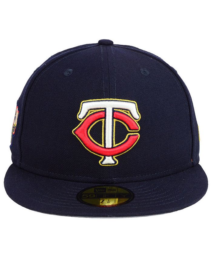 Lids New Era Minnesota Twins Trophy Patch 59FIFTY FITTED Cap - Macy's