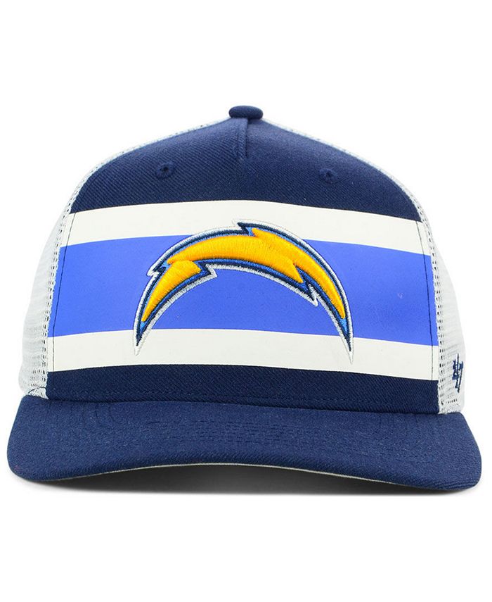 '47 Brand Los Angeles Chargers Team Stripe MVP Cap - Macy's