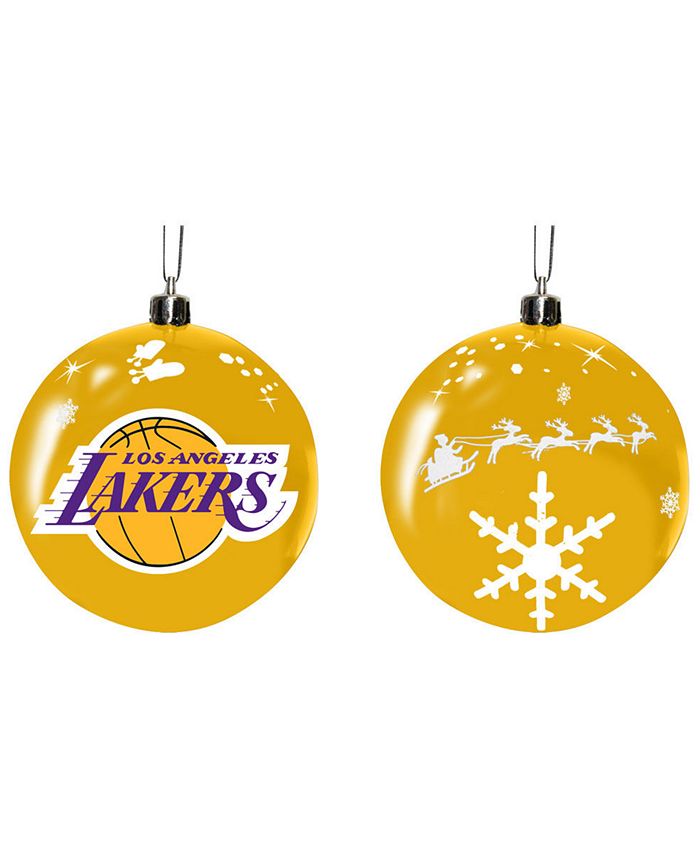 Memory Company Los Angeles Lakers 3" Sled Glass Ball - Macy's