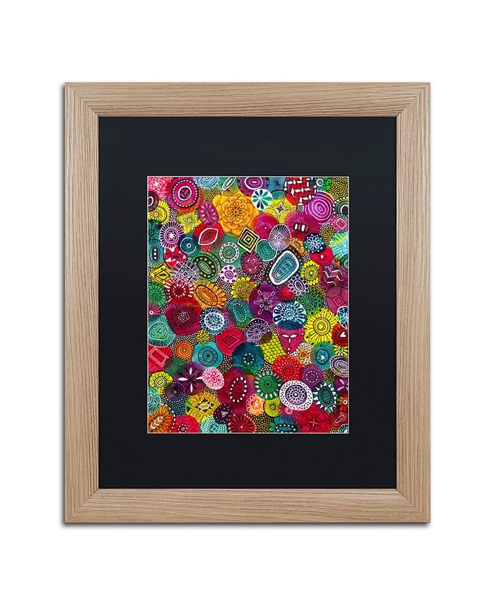 Trademark Global Hello Angel 'Autumn Jewels' Matted Framed Art, 16" x ...