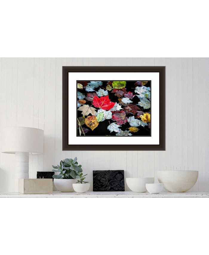 Amanti Art Autumn Leaves Framed Art Print - Macy's