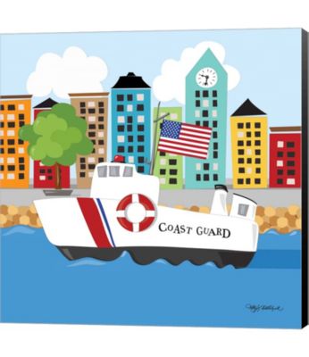 Coast Guard by Kathy Middlebrook Canvas Art - Macy's