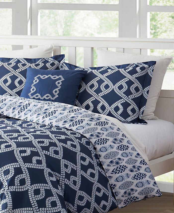 Cathay Home Inc. Caribbean Joe Aruba 4-Piece Full Comforter Set - Macy's