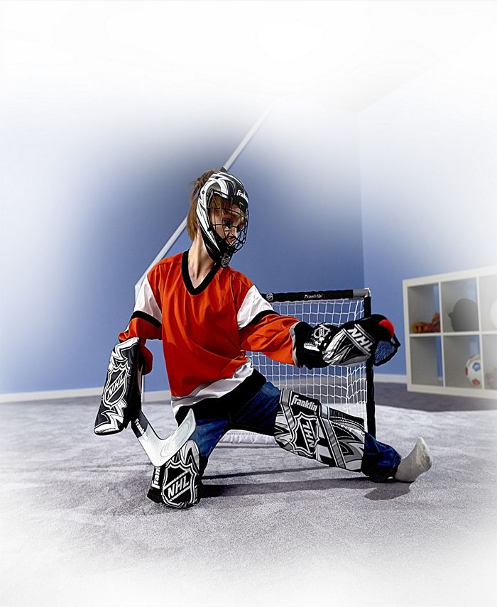 Franklin Sports Nhl Mini Hockey Goalie Equip & Mask Set - Macy's