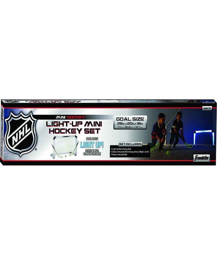 Franklin Sports Nhl Mini Hockey Light-Up Goal Set - Macy's