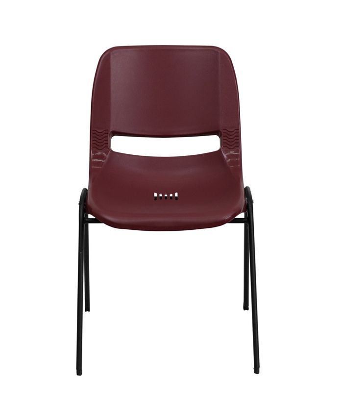 Flash Furniture Hercules Series 880 Lb. Capacity Burgundy Ergonomic ...