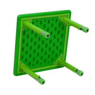 24'' Square Green Plastic Height Adjustable Activity Table - Macy's