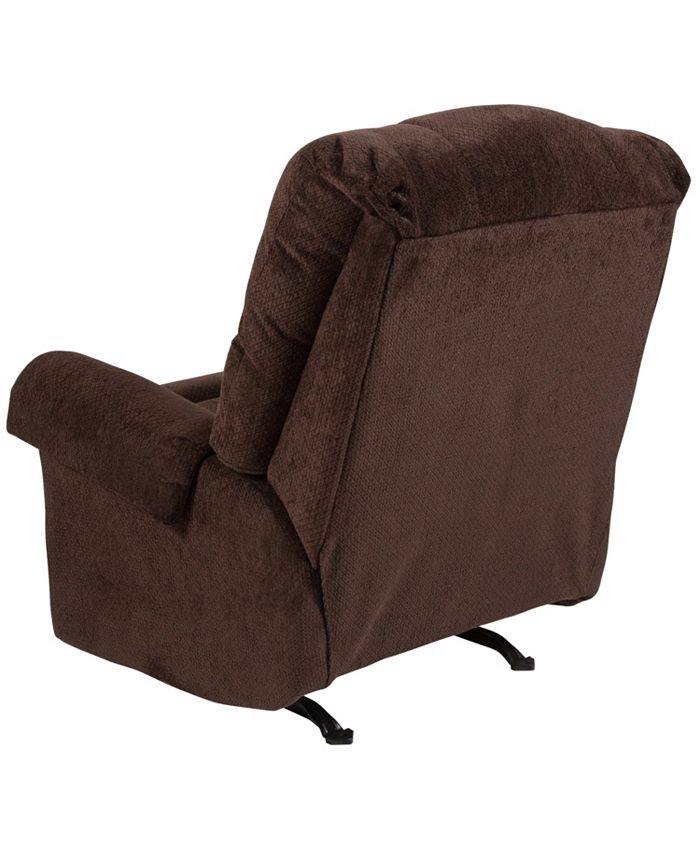 Flash Furniture Contemporary Kelly Chocolate Super Soft Microfiber ...