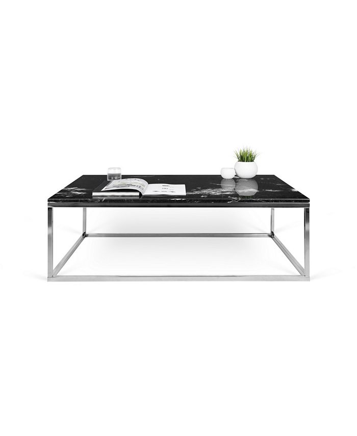 TemaHome Prairie 47X30 Marble Coffee Table - Macy's