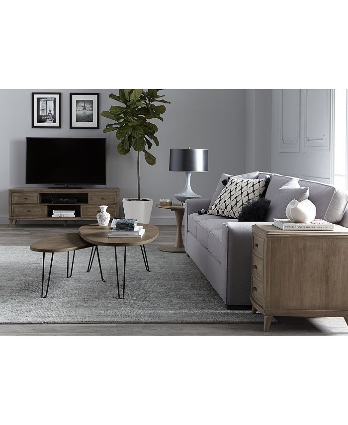 Furniture Piper Table Collection, 3-Pc. Set (Bunching Table, Charging ...