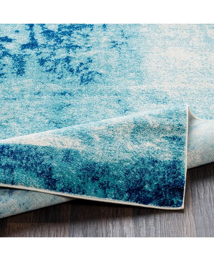 Surya Harput HAP-1057 Teal 18" Square Swatch - Macy's