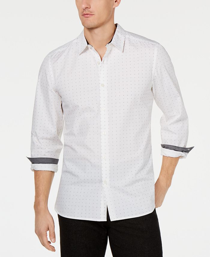 Kenneth Cole Men's Printed Shirt - Macy's