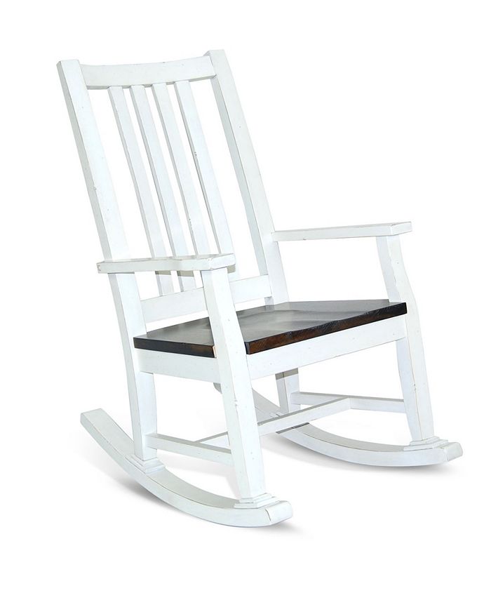 Sunny Designs Bourbon County French Country Slatback Rocker - Macy's