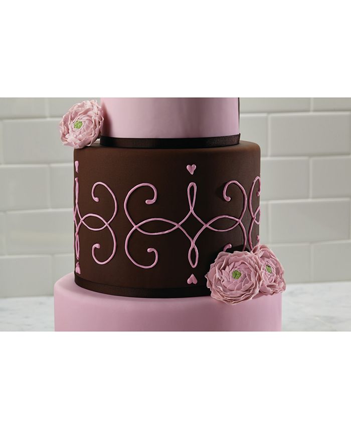 Cake Boss 4-Pc. Classic Fondant Imprint Mat Set - Macy's