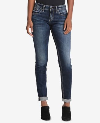Silver Jeans Co. Boyfriend Jeans - Macy's