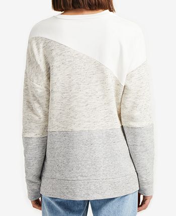 French Connection Patchwork Colorblocked Sweater - Macy's