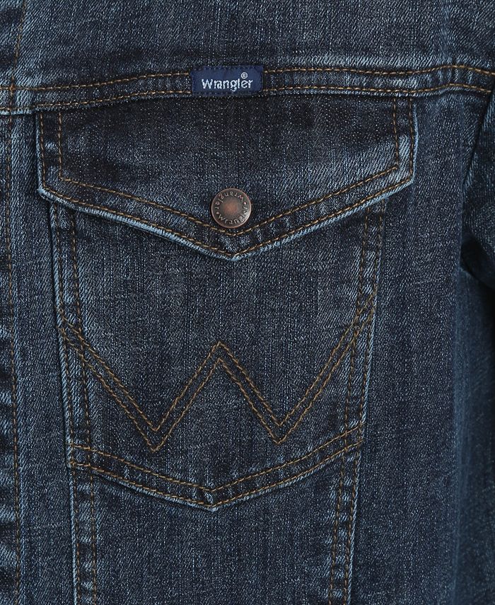 Wrangler Men's Denim Trucker Jacket - Macy's