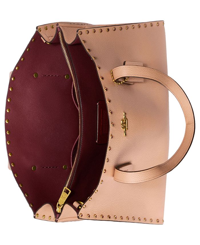 COACH Crystal Border Rivets Charlie Carryall - Macy's