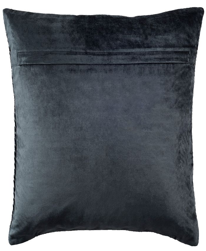 Safavieh Pristine Double Stripe Decorative Pillow, 18" x 18" - Macy's