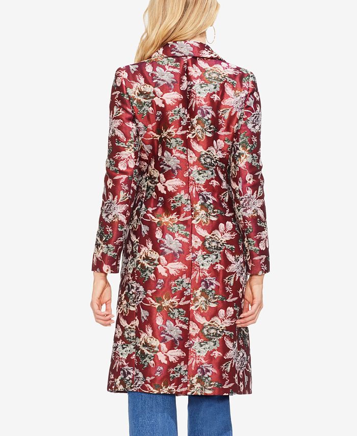 Vince Camuto Floral Tapestry Topper Jacket - Macy's