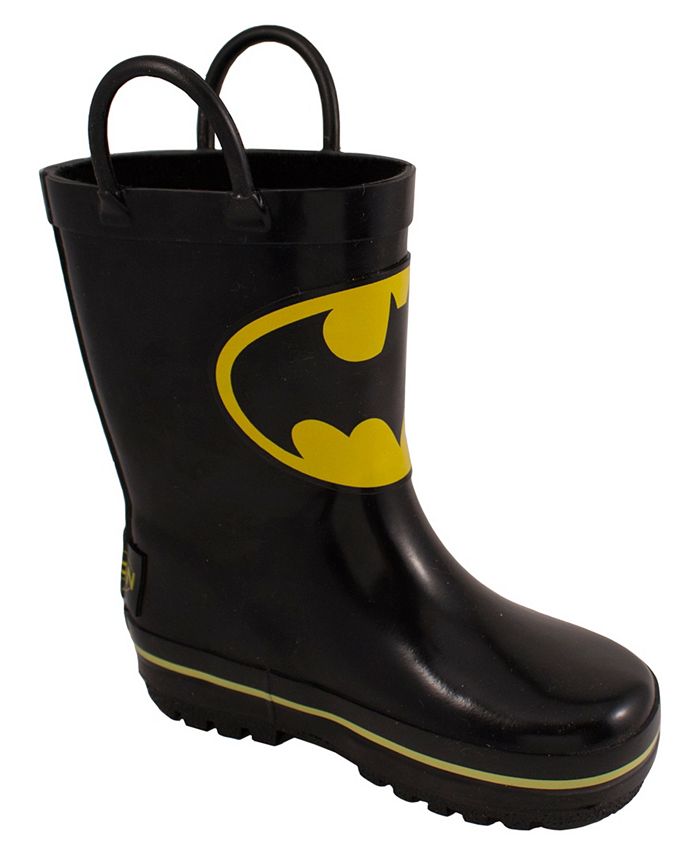Trimfoot Marvel Youth Black Batman Rain Boot - Macy's