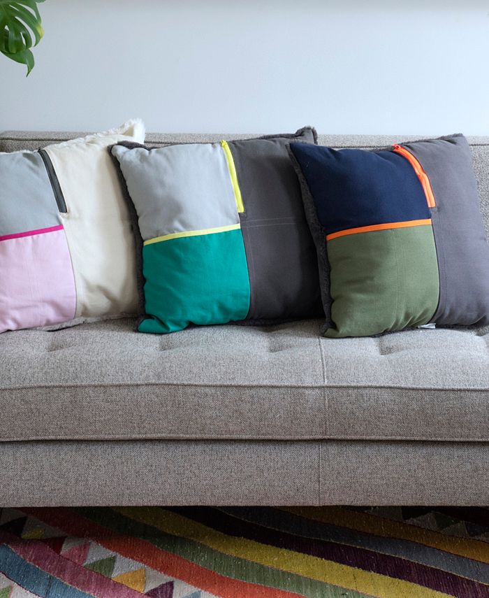 Mimish Artist Square Storage Throw Pillow - Macy's