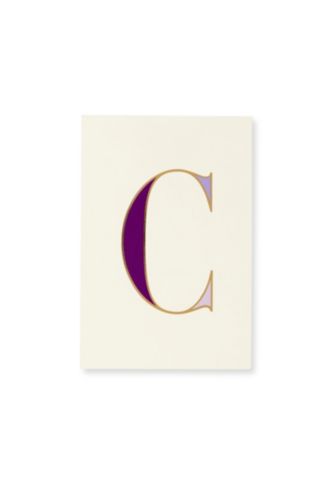 Kate Spade New York It's Personal Initial Collection Notepad, C - Macy's