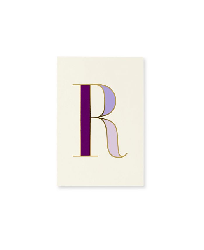 Kate Spade New York It's Personal Initial Collection Notepad, R - Macy's