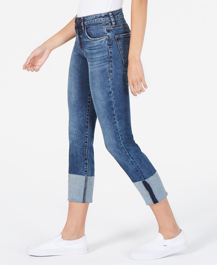 STS Blue Lucia High-Rise Wide-Cuff Jeans & Reviews - Jeans - Juniors ...