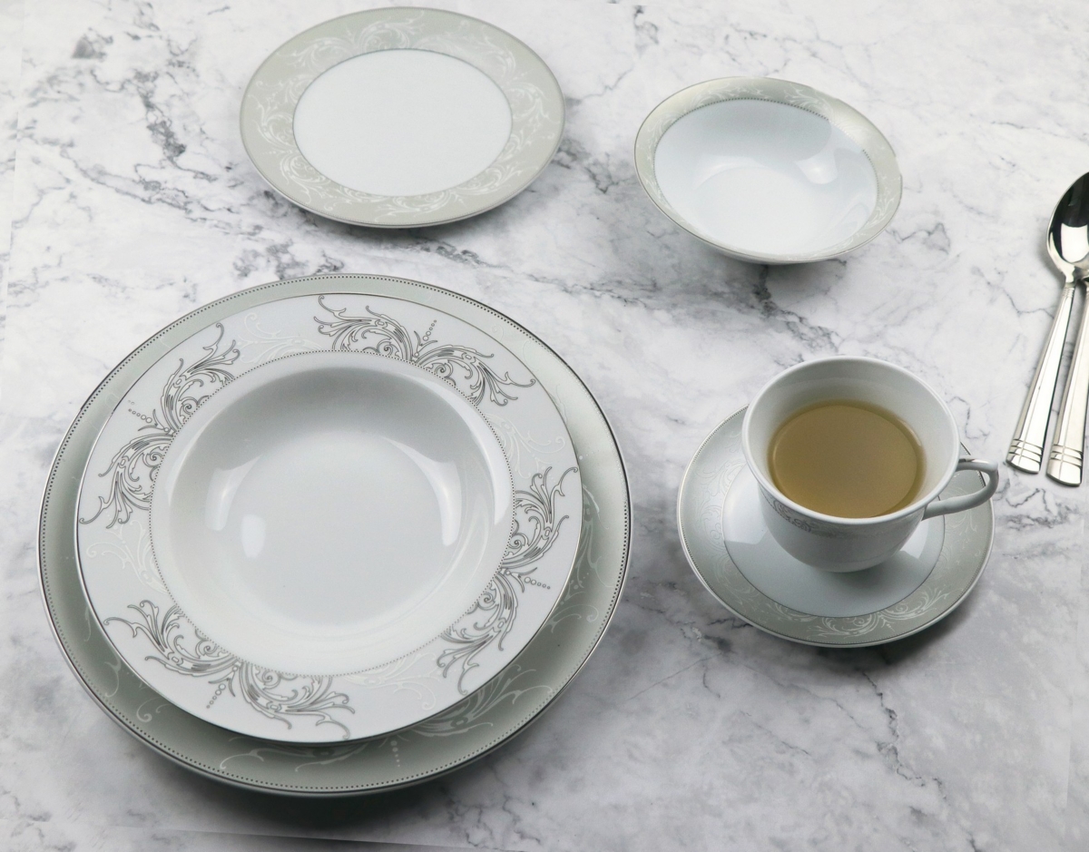 Click here for Lorren Home Trends Olympia Mix and Match 57-pc Din... prices