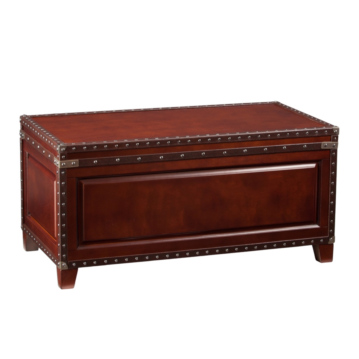 Click here for Grantsboro Trunk Cocktail Table - Dark Red prices