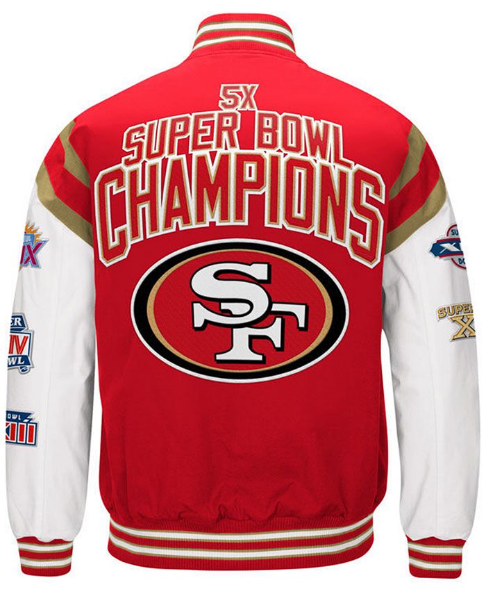 Authentic NFL Apparel Men's San Francisco 49ers Home Team Varsity ...
