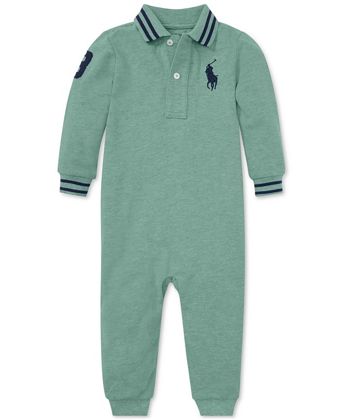 Polo Ralph Lauren Baby Boys Cotton Mesh Polo - Macy's