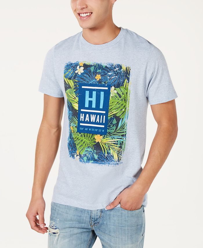 Univibe Men's HI Hawaii Graphic T-Shirt - Macy's
