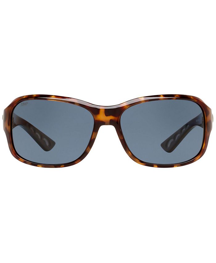 Costa Del Mar Polarized Sunglasses, INLET 58P - Macy's
