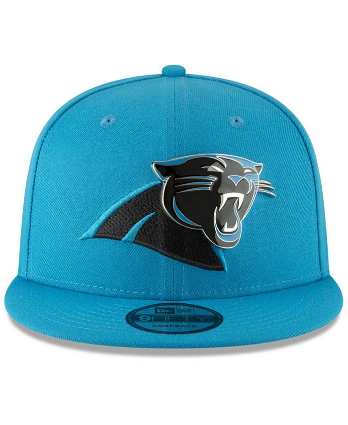 New Era Carolina Panthers Metal Thread 9FIFTY Snapback Cap - Macy's