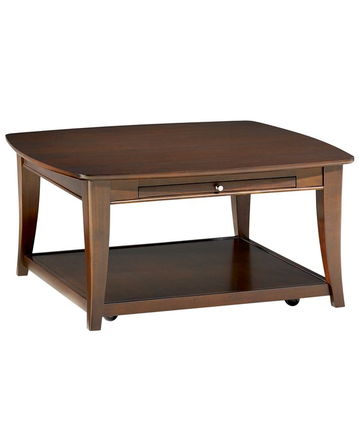 Furniture Quinn Coffee Table, Square - Macy's