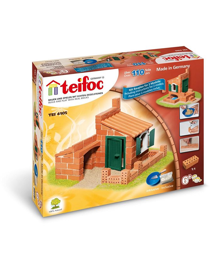 Teifoc House Water Mill Brick Construction Set - Macy's