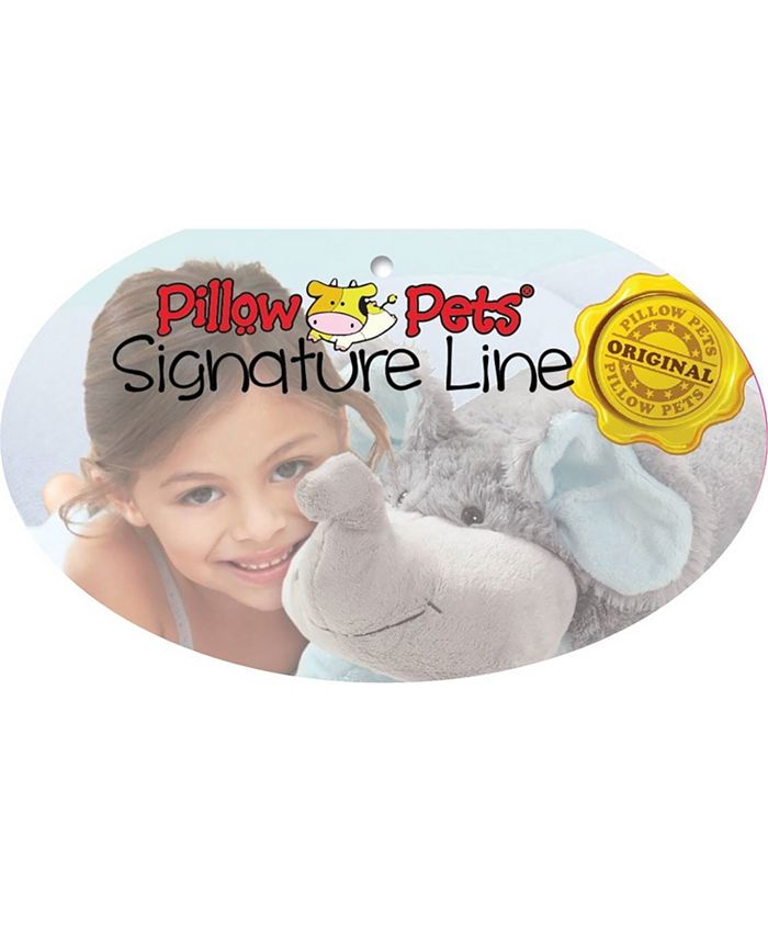 Pillow Pets Signature Nutty Elephant Stuffed Animal Plush Toy - Macy's