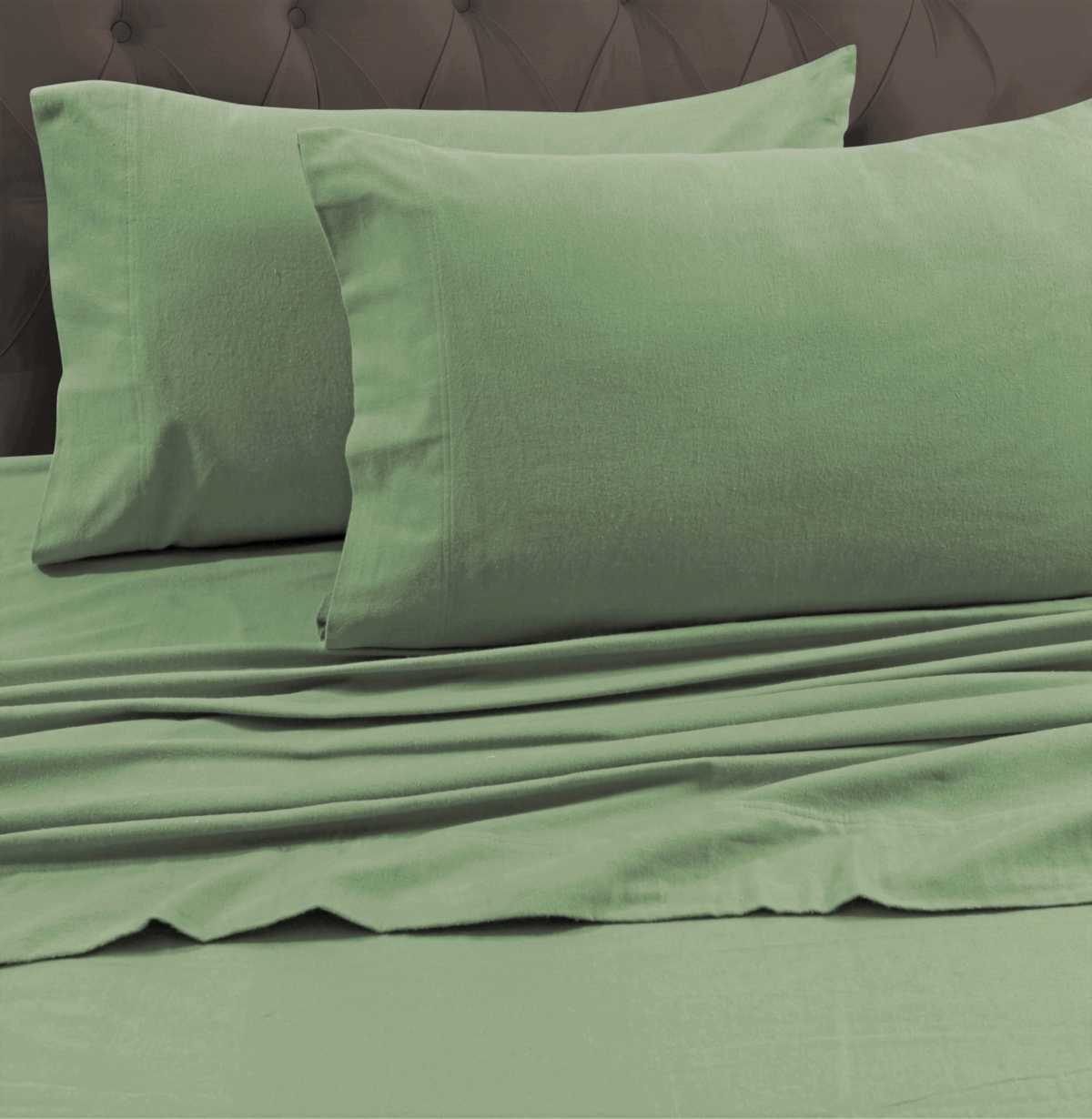 Click here for Tribeca Living Heavyweight Flannel Fitted Sheet  K... prices